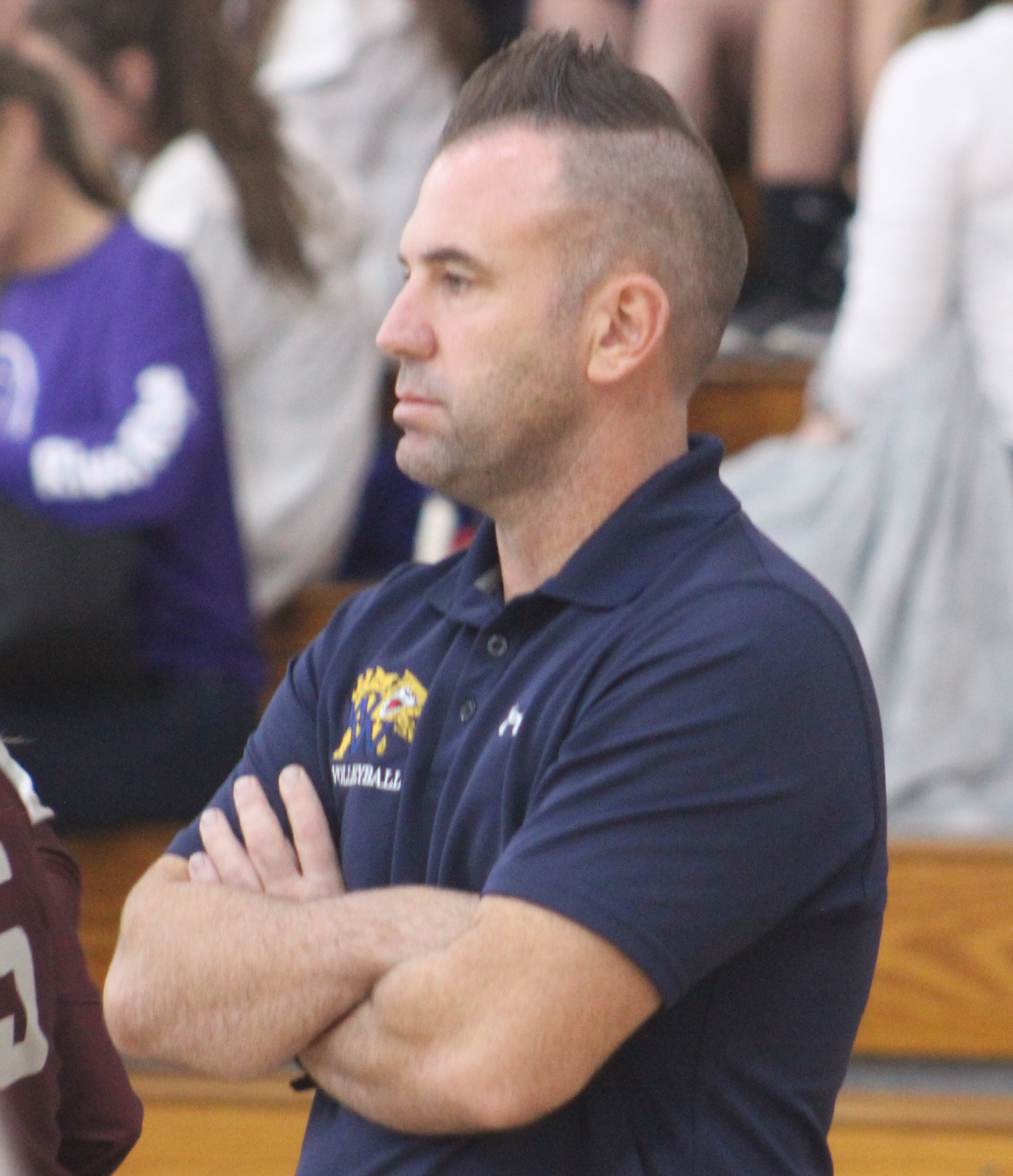 Wharton VB coach Eric Barber — Neighborhood News