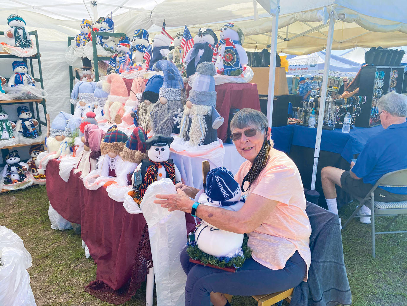 Fall-Fest-Snow-Man-Booth — Neighborhood News