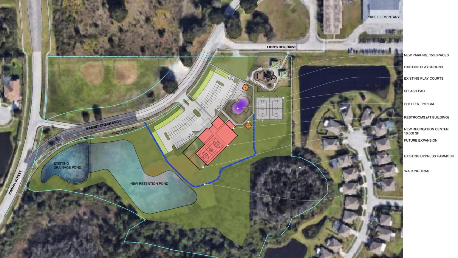 Is Proposed Recreation Center At Cross Creek Park A Slam Dunk ...