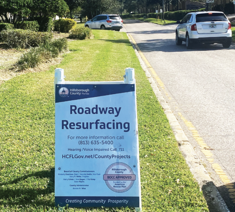 Regents Park Dr. & Pebble Creek Dr. Resurfacing Nears Completion ...