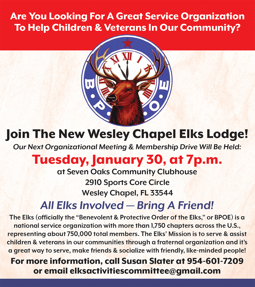 Wesley Chapel Elks Lodge Taking Shape — Neighborhood News
