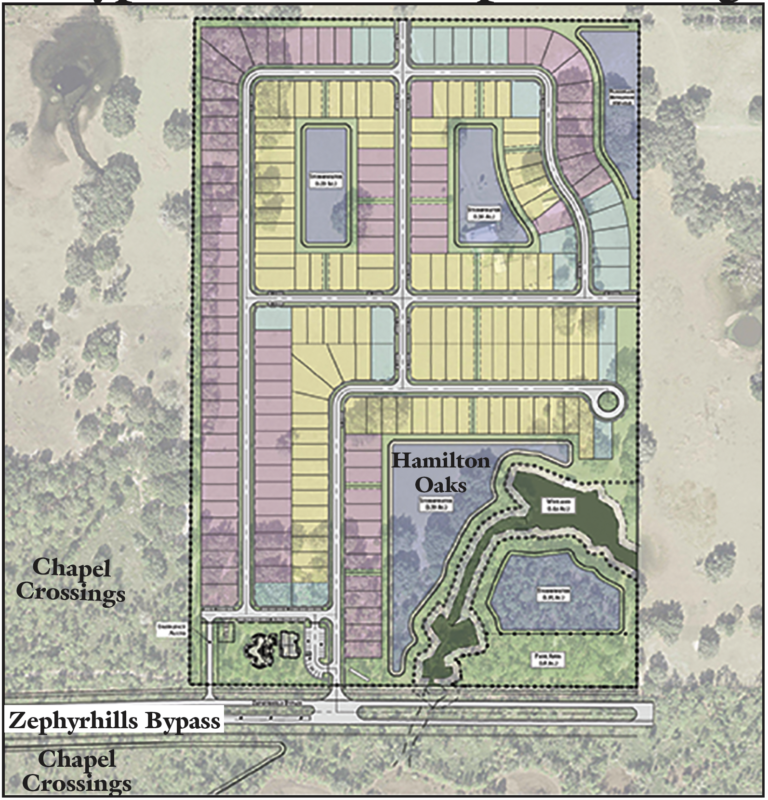 Hamilton Oaks To Extend Zephyrhills Bypass East Of Chapel Crossings ...