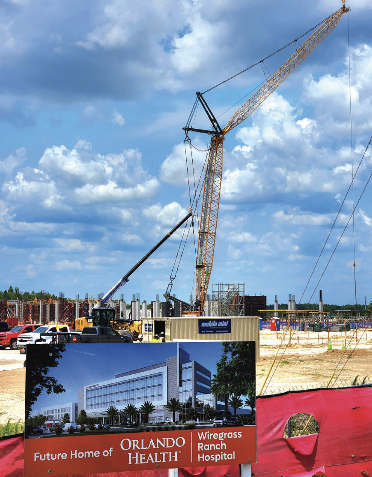 Orlando Health Wiregrass Ranch Hospital Begins Vertical Construction ...