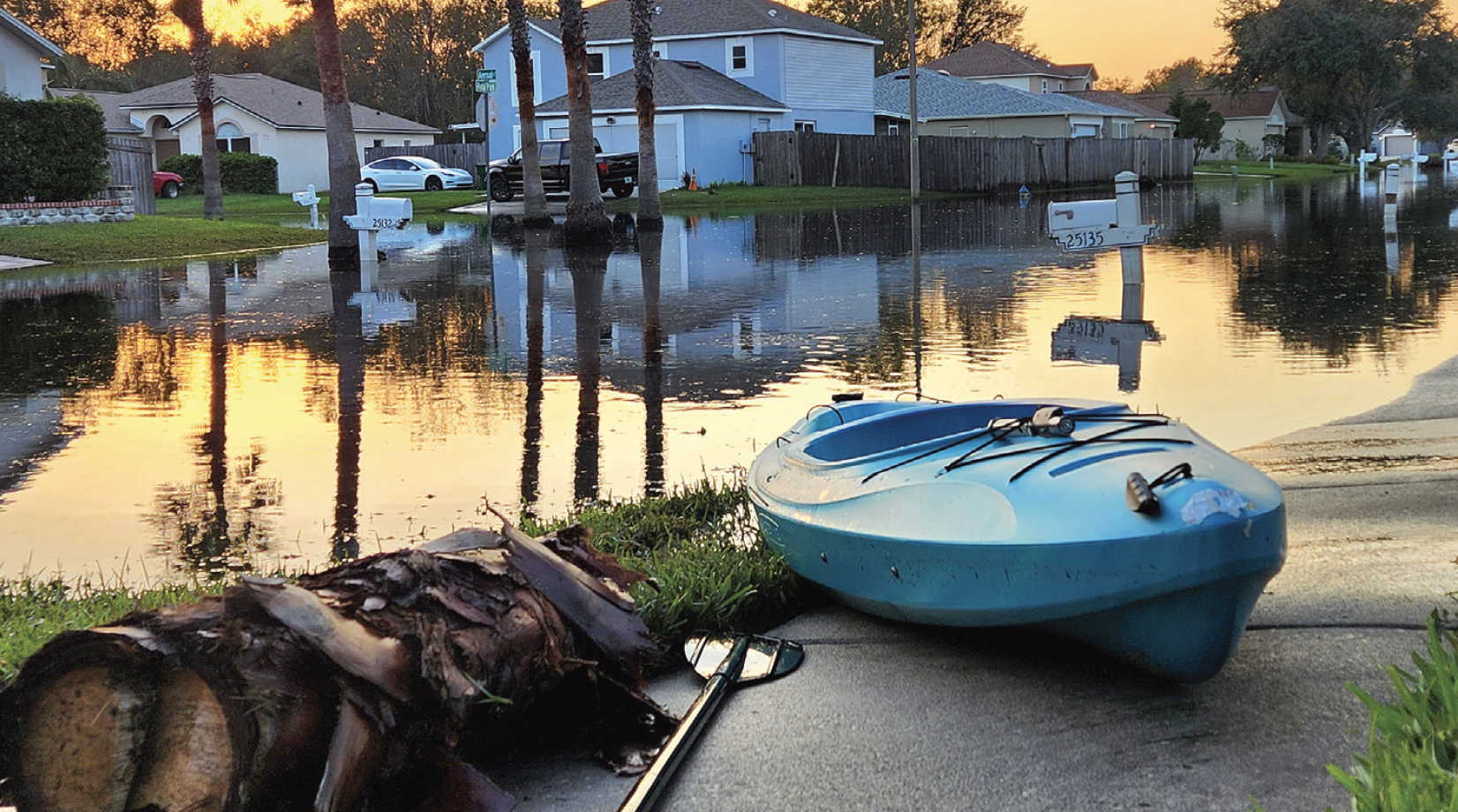 Aftermath Of A Disaster! Flooding, Debris & Free Gas After Hurricane ...