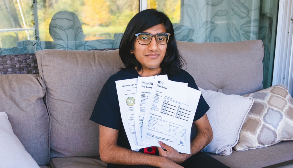 Adwaith Praveen Achieves A Perfect Triple! — Neighborhood News