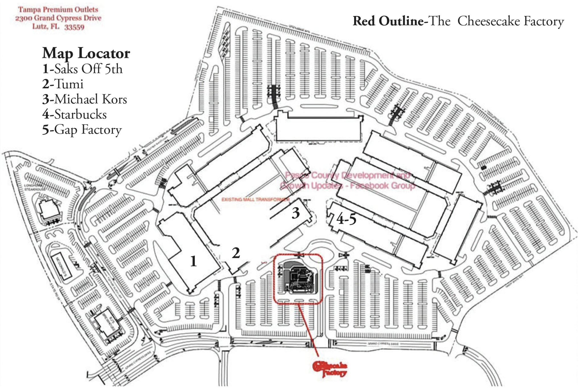 Cheesecake Factory Plans Move Forward At Tampa Premium Outlets ...