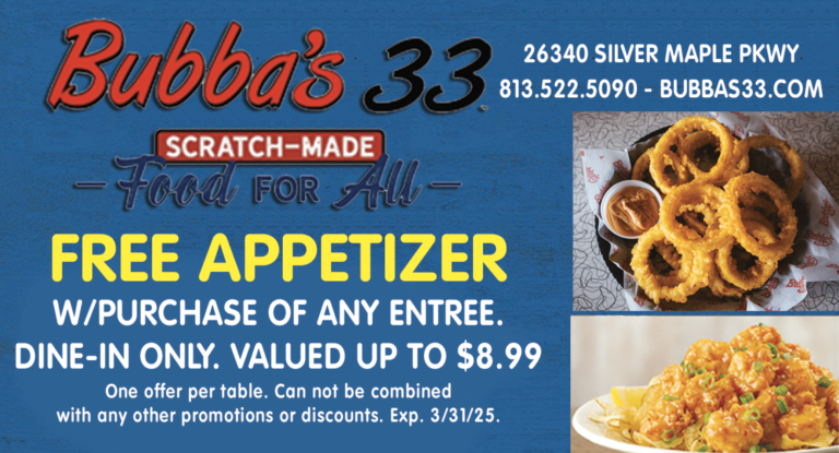 Bubba’s 33 Has You (& Your Steak, Chicken, Fries, Etc.) Covered — Neighborhood News