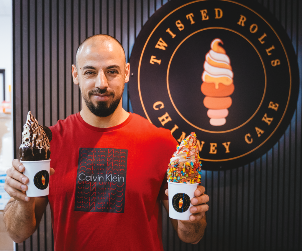 Twisted Rolls Chimney Cake Gets Ready To Open Across BBD From Pebble ...