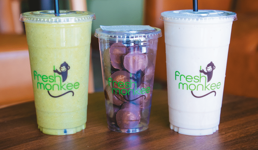 Fresh Monkee Healthy Shakes Is Now Open In Former Island Fin Poké Spot ...