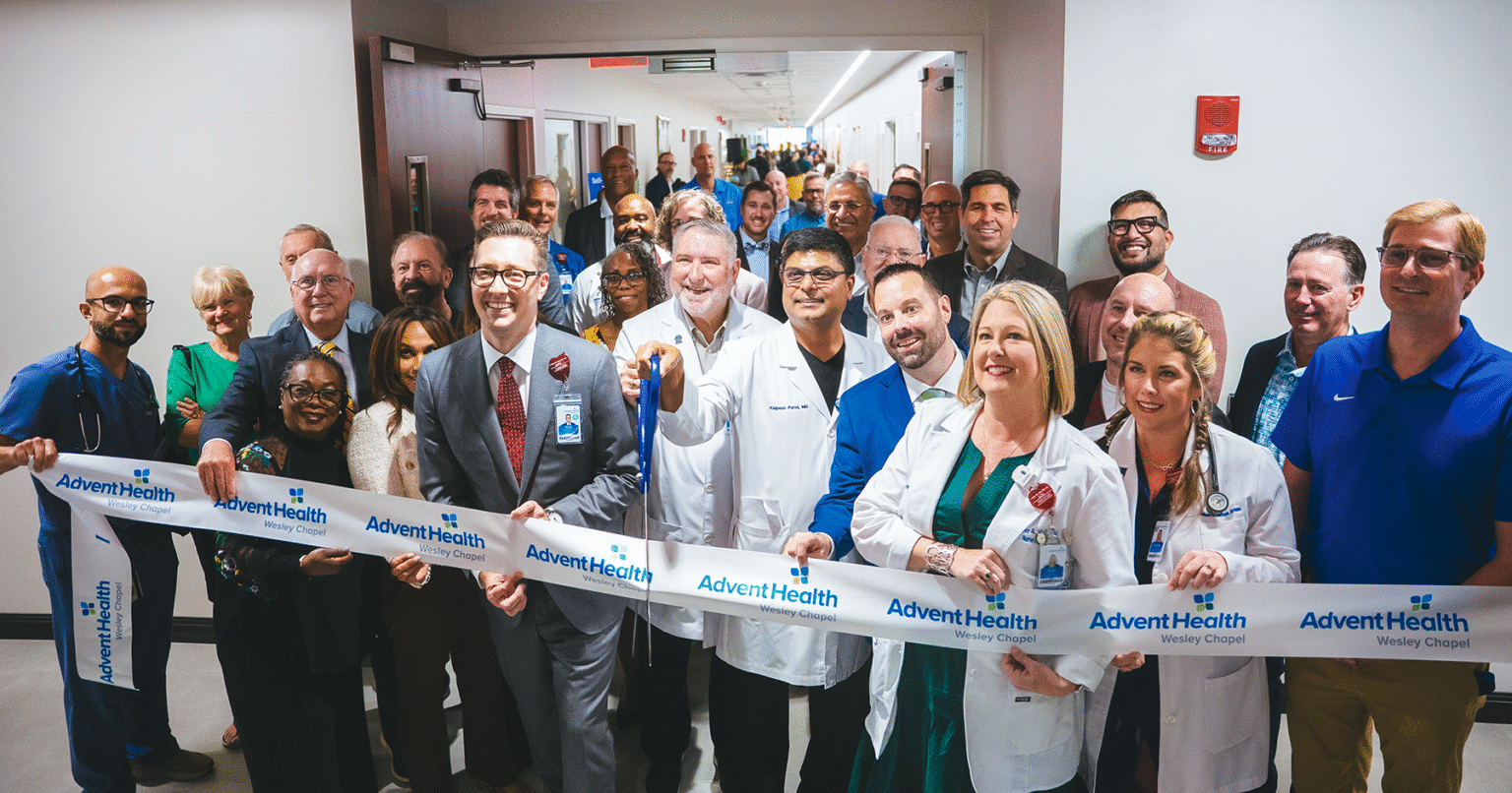 AdventHealth Wesley Chapel Cuts A Ribbon On Its New Expansion ...